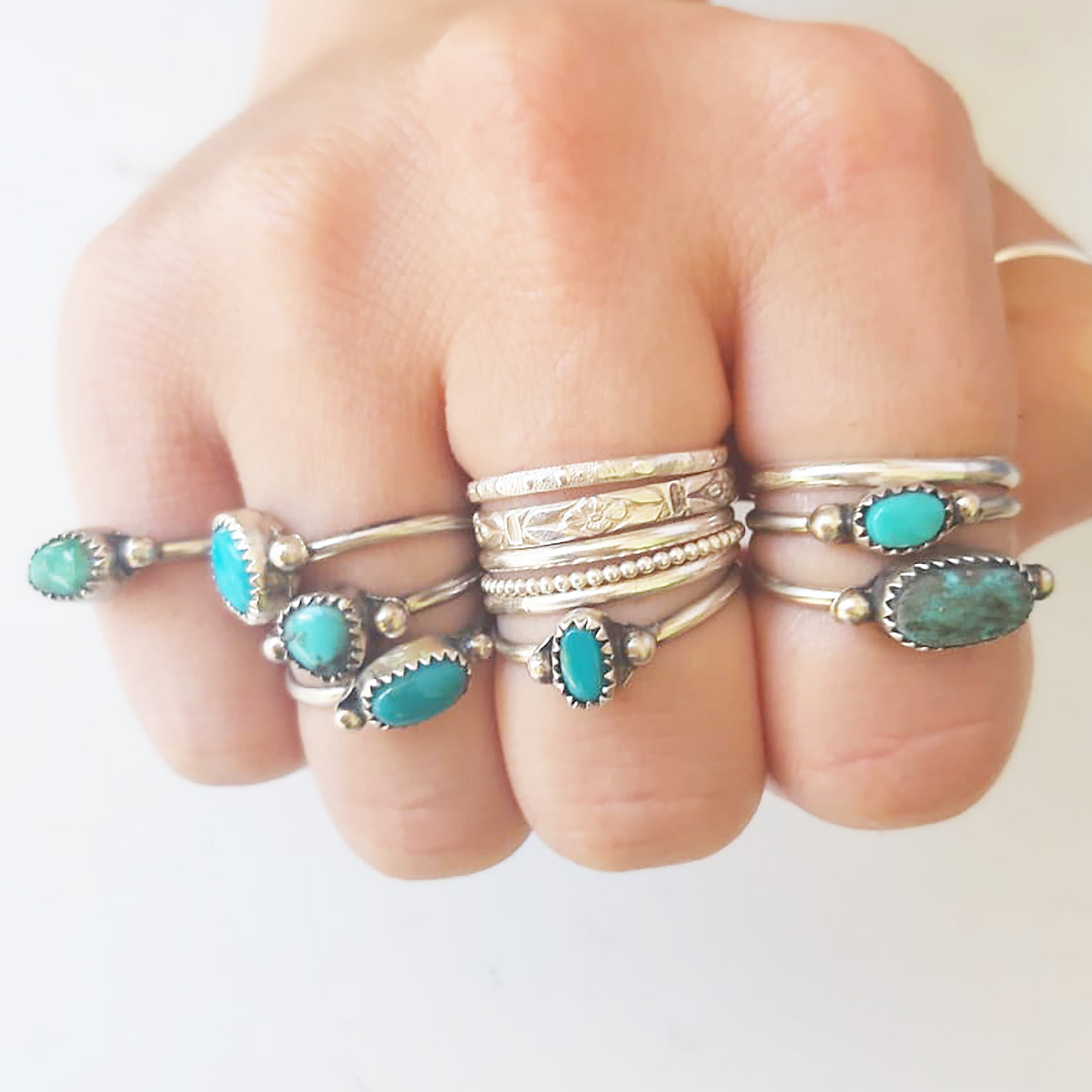 Stackable Rings – Pink Tomato Threads